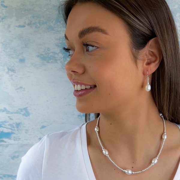 Luscious Pearl Drops - Earrings : Ginny D, Handmade Contemporary ...