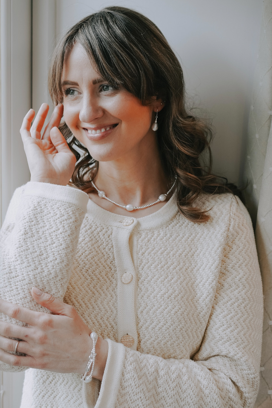 Luscious Pearl Necklace - Necklaces : Ginny D, Handmade Contemporary ...